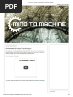 The DIY Sheet Metal Self-Loading Pistol PDF | PDF