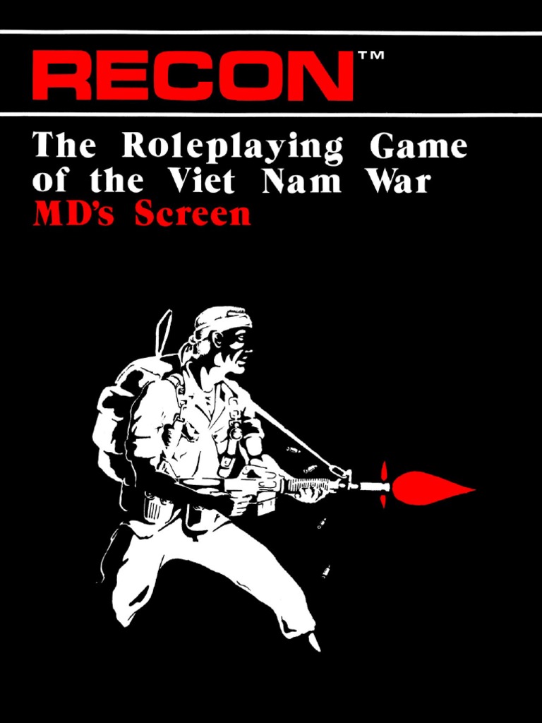 Recon - MD's Screen - RPG Inc (1982) | PDF | Semi Automatic Firearm | Tanks