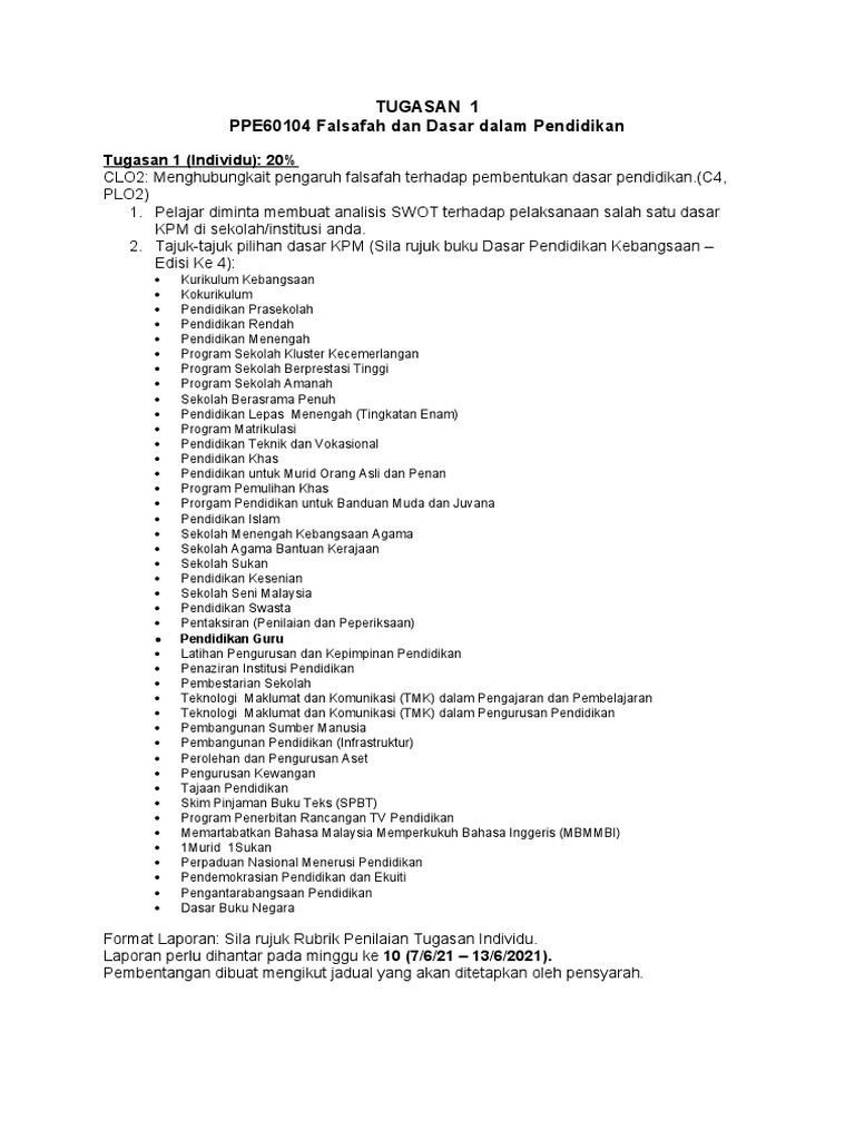 Analisis SWOT Dasar KPM di Sekolah | PDF | Karier & Perkembangan | Ilmu Sosial