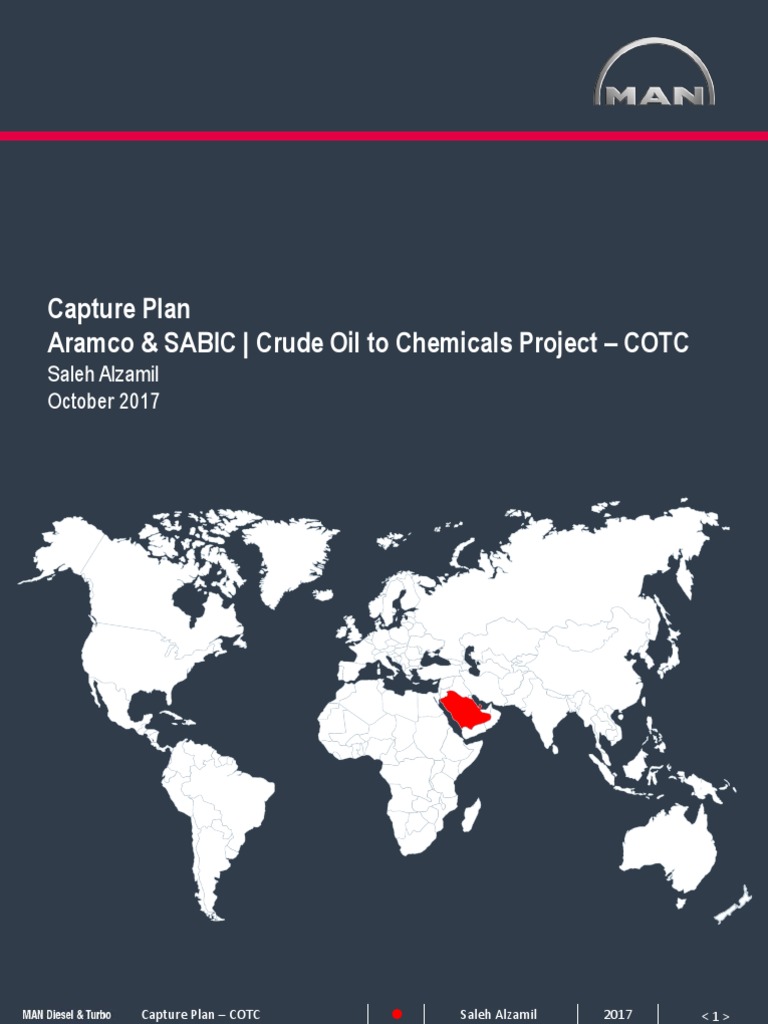 Capture Plan Aramco & SABIC - Crude Oil To Chemicals Project - COTC ...