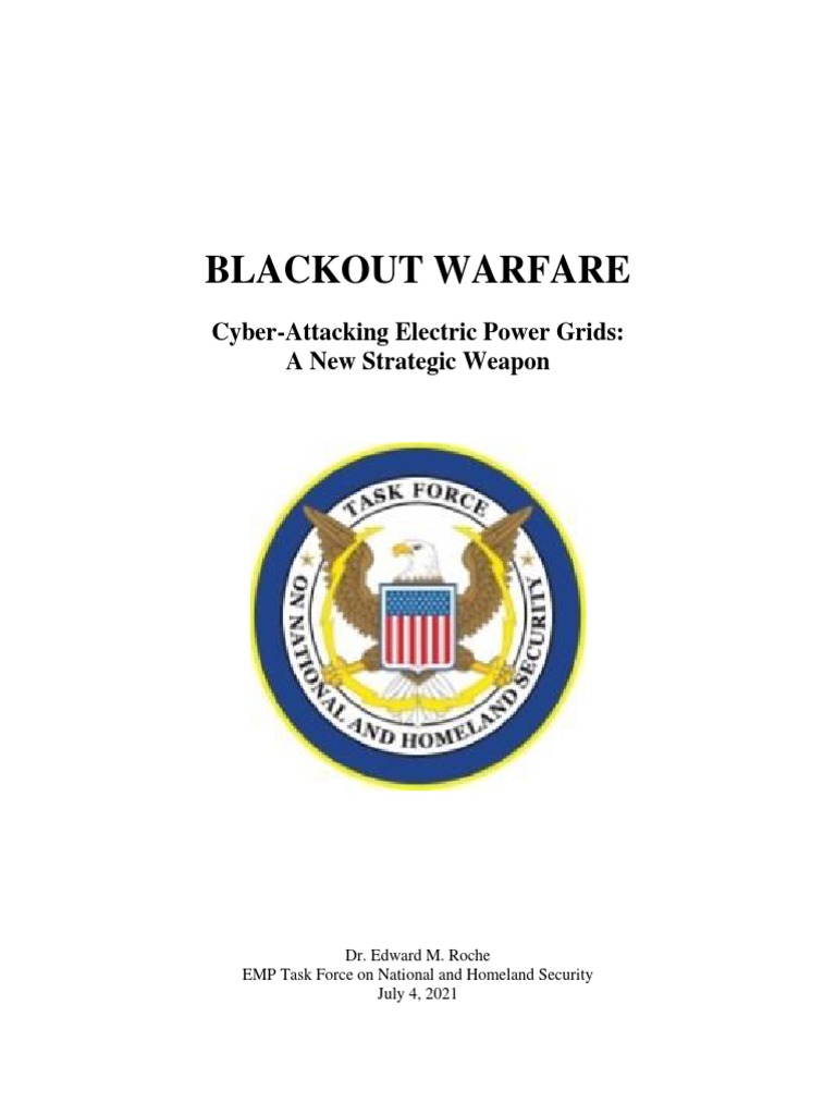 Blackout Warfare Cyber Ed Report P | PDF | Cyberwarfare | Security