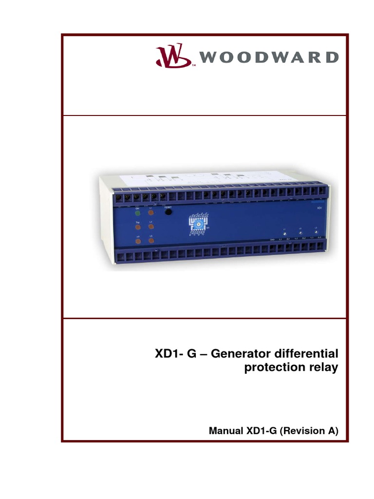 Xd1-Ge Proteccion Diferencial | PDF