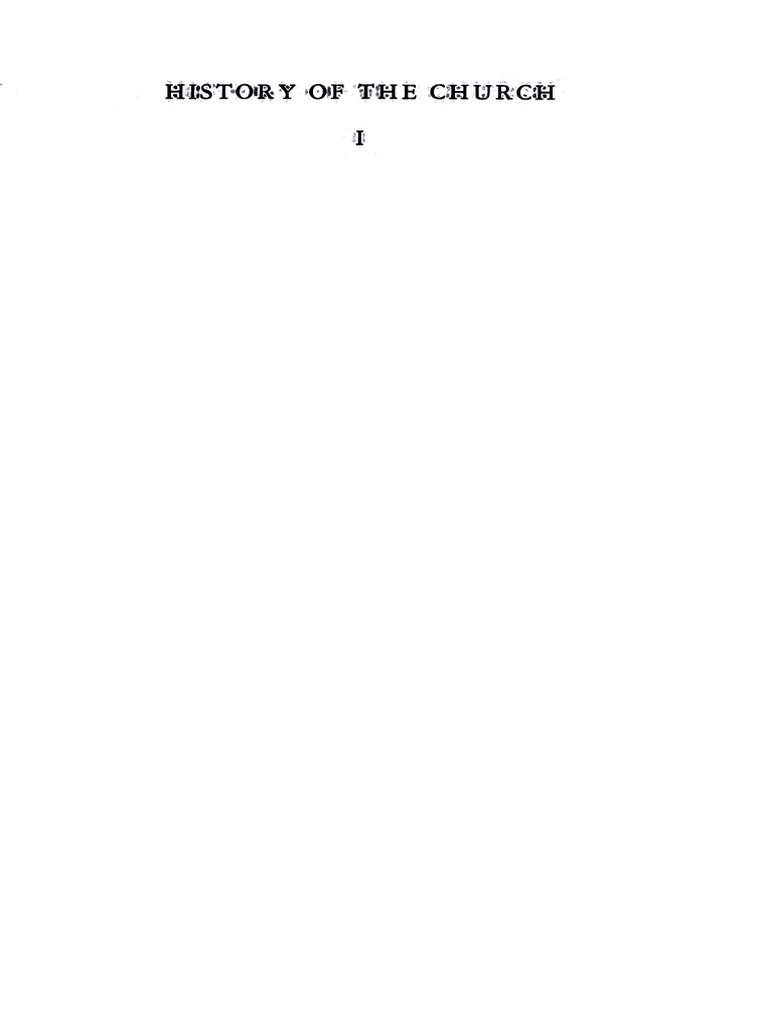 History of The Church Vol I | PDF | Paul The Apostle | Religious Faiths