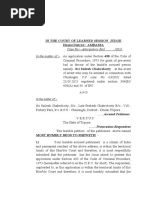 Anticipatory Bail Format | PDF | Bail | Arrest