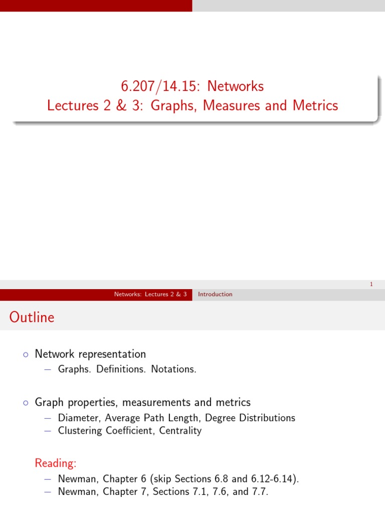 MIT14 15JS18 Lec2-3 | PDF | Vertex (Graph Theory) | Length