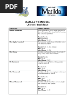Matilda Script | PDF