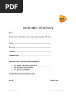Registered Post Acknowledgement Card Guide | PDF