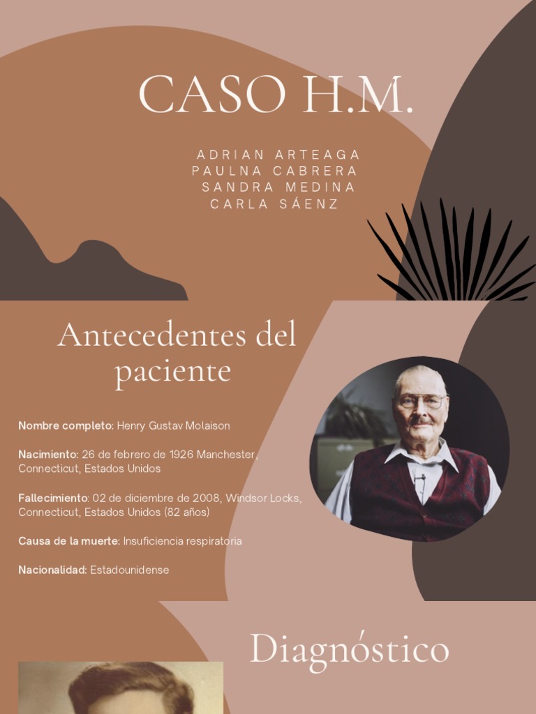 Caso HM | PDF | Neurociencia Cognitiva | Memoria