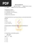 Chemistry Unit 2 MCQ With Answers | PDF | Infrared Spectroscopy | Emission Spectrum