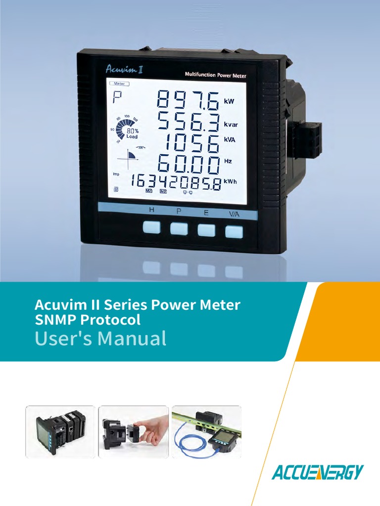 User's Manual: Acuvim II Series Power Meter SNMP Protocol | PDF | Port (Computer Networking ...