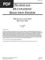 Preparing For Bennett Mechanical Comprehension Test | PDF | Force ...