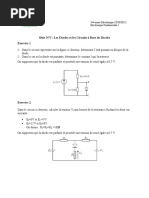 Diodes Cours Et Exercices Corriges | PDF | Diode | Redresseur