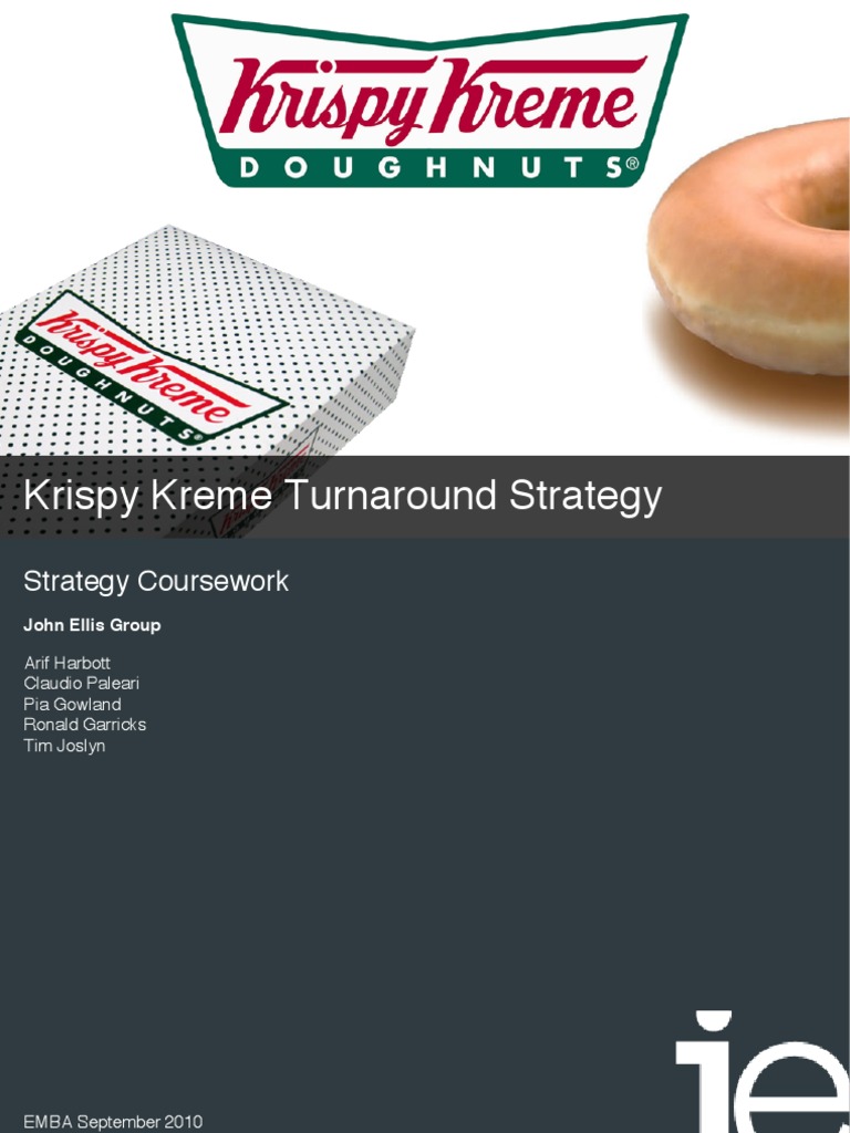Casestudy On Krispy Kreme Doughnut | PDF | Fast Food Restaurants | Retail