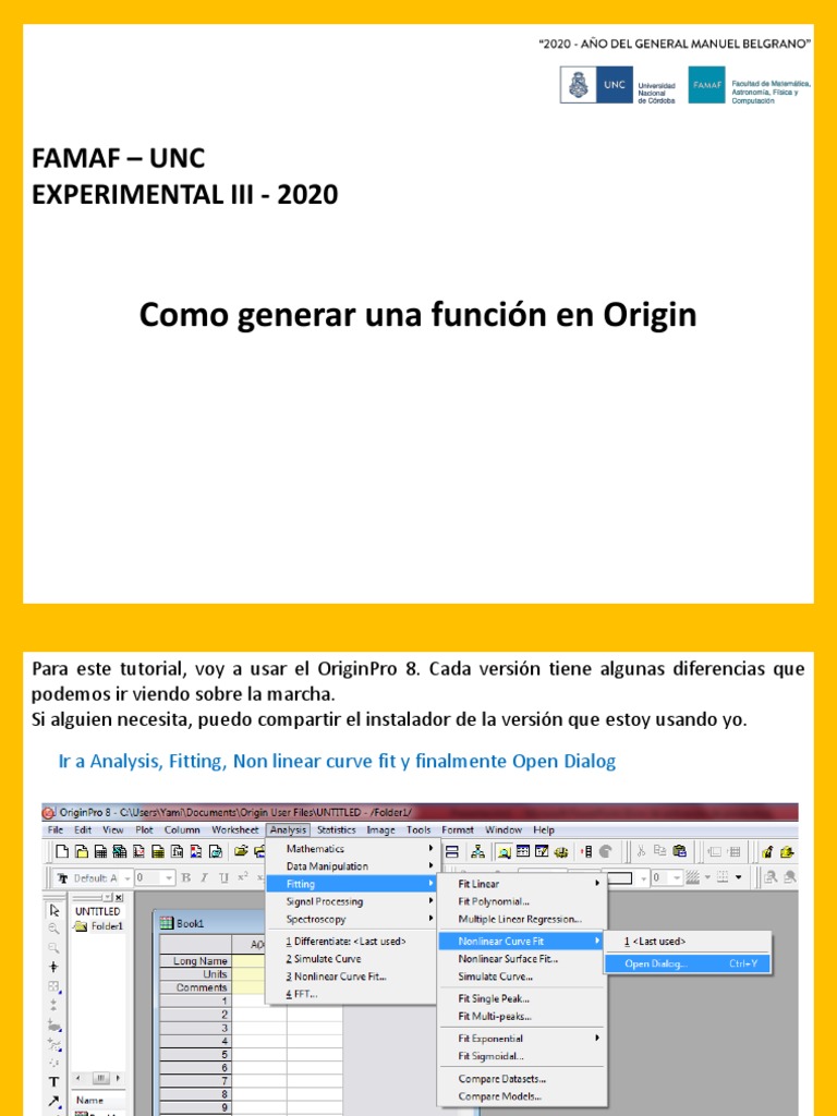Tutorial Origin | PDF | Informática y tecnología de la información ...