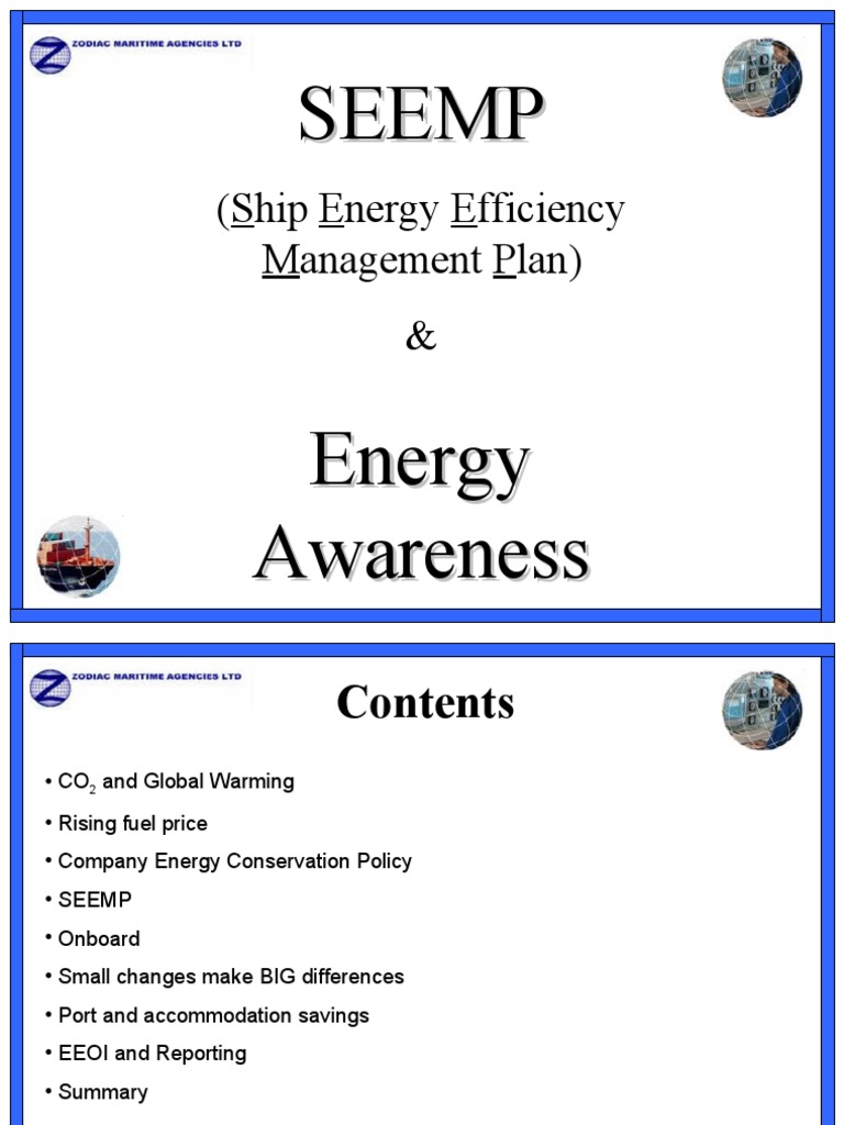 Implementing Energy Efficiency Onboard: Reducing Fuel Consumption and ...