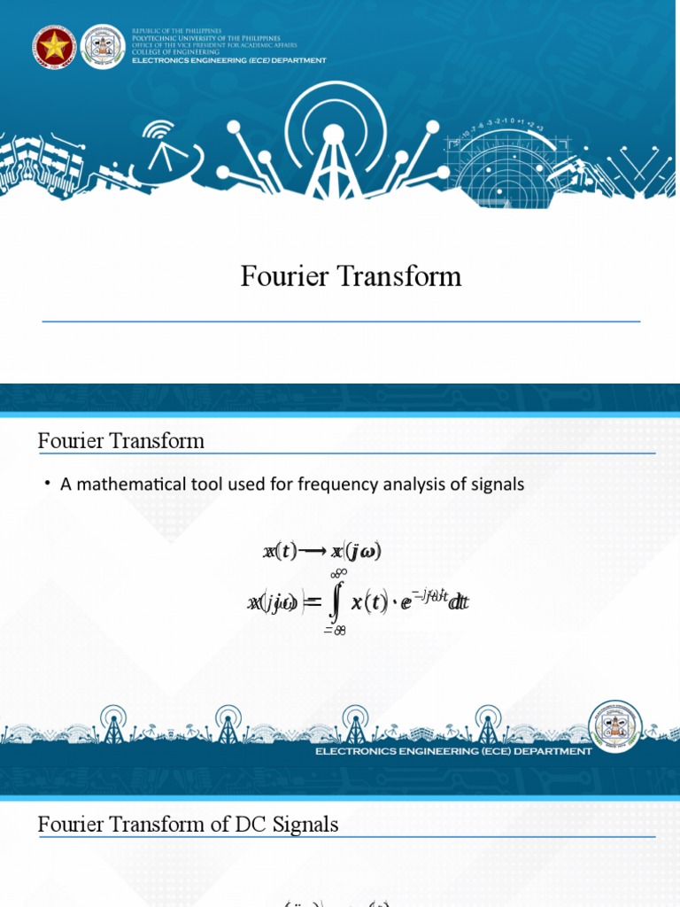 Fourier Transform | PDF