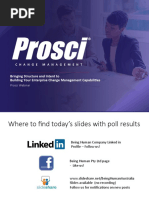 Prosci Change Management Plan Template | PDF | Change Management | Business