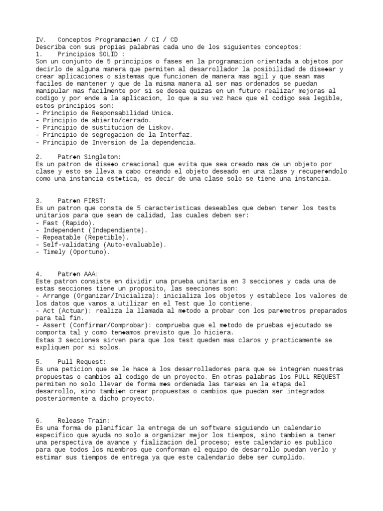 Respuestas Modulo 4 | PDF | Transferencia de estado representacional | Ingeniería Informática