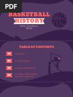 Module 2 History of Basketball | PDF | Leisure | Sports