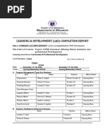 SSG and SPG Leadership Training Proposal and Matrix 2 | PDF ...