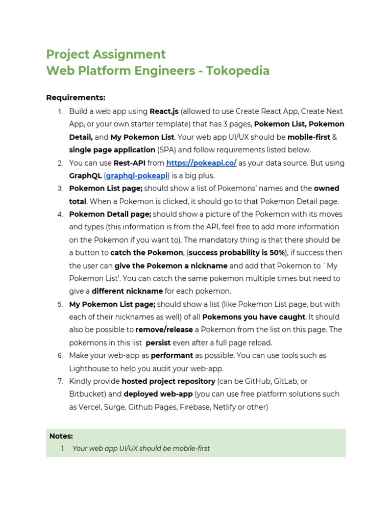Web Platform - Project Assignment | PDF | Web Application | Cyberspace