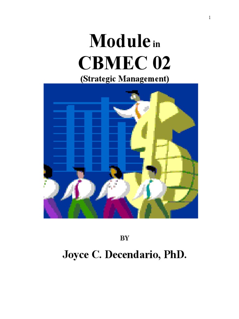 Strategic Management Module Outline and Content Discussion | PDF ...