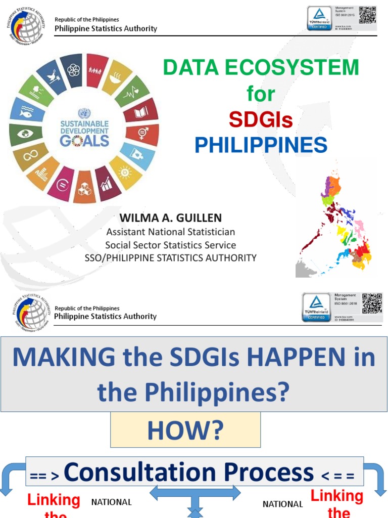 Data Ecosystem For: Sdgis | PDF | Census | Policy