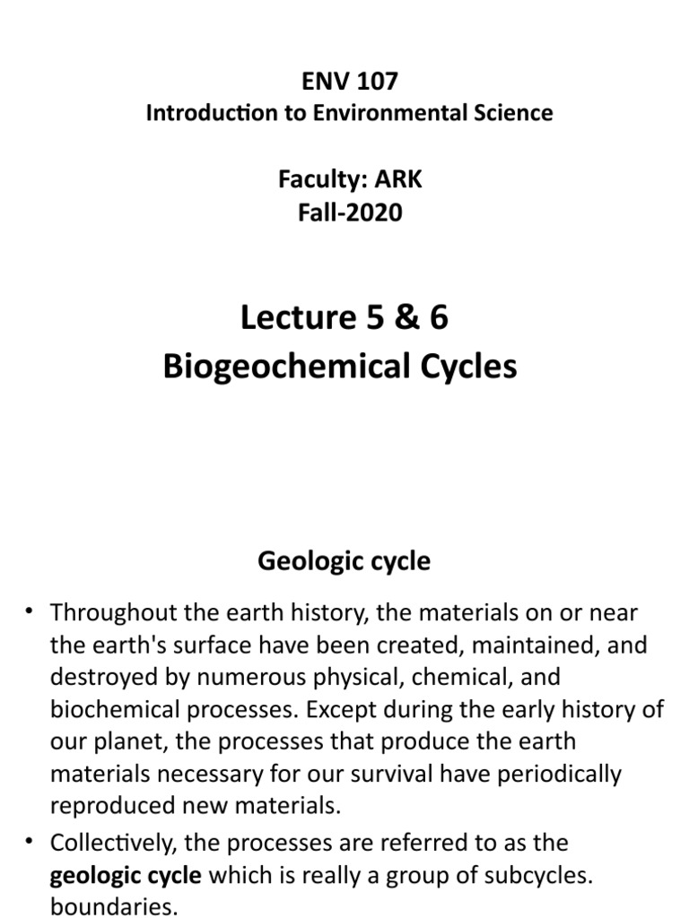 L Biogeocycle | PDF | Plate Tectonics | Rock (Geology)