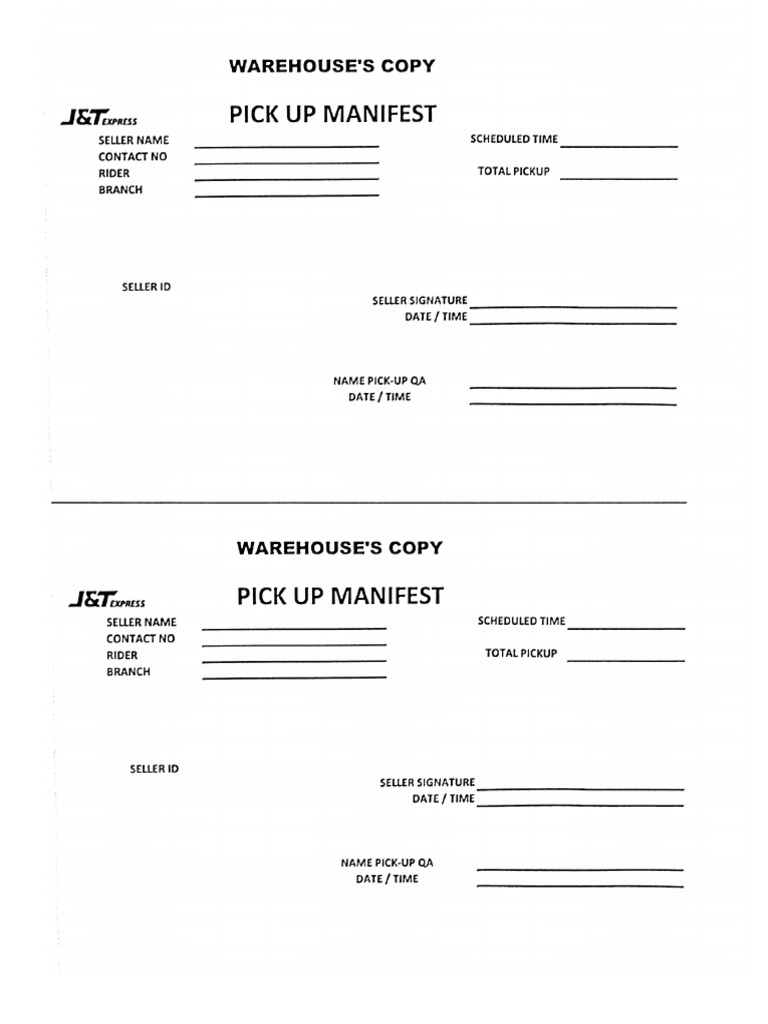 JNT Manifest | PDF