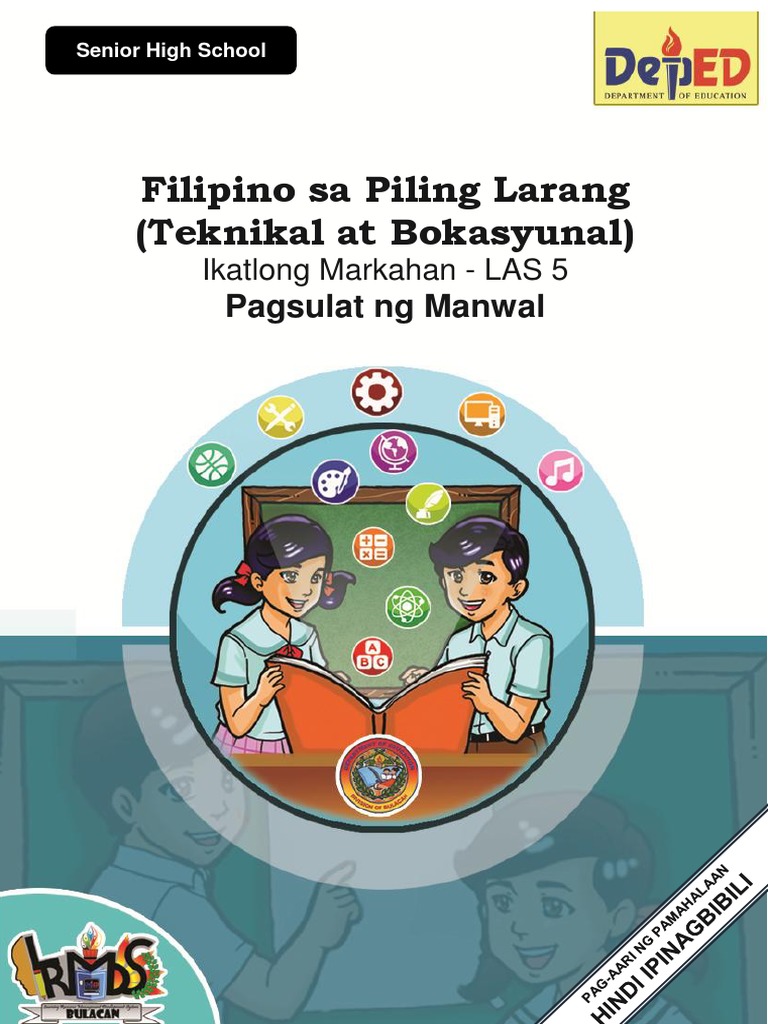 LAS5 - Pagsulat NG Manwal Edited | PDF