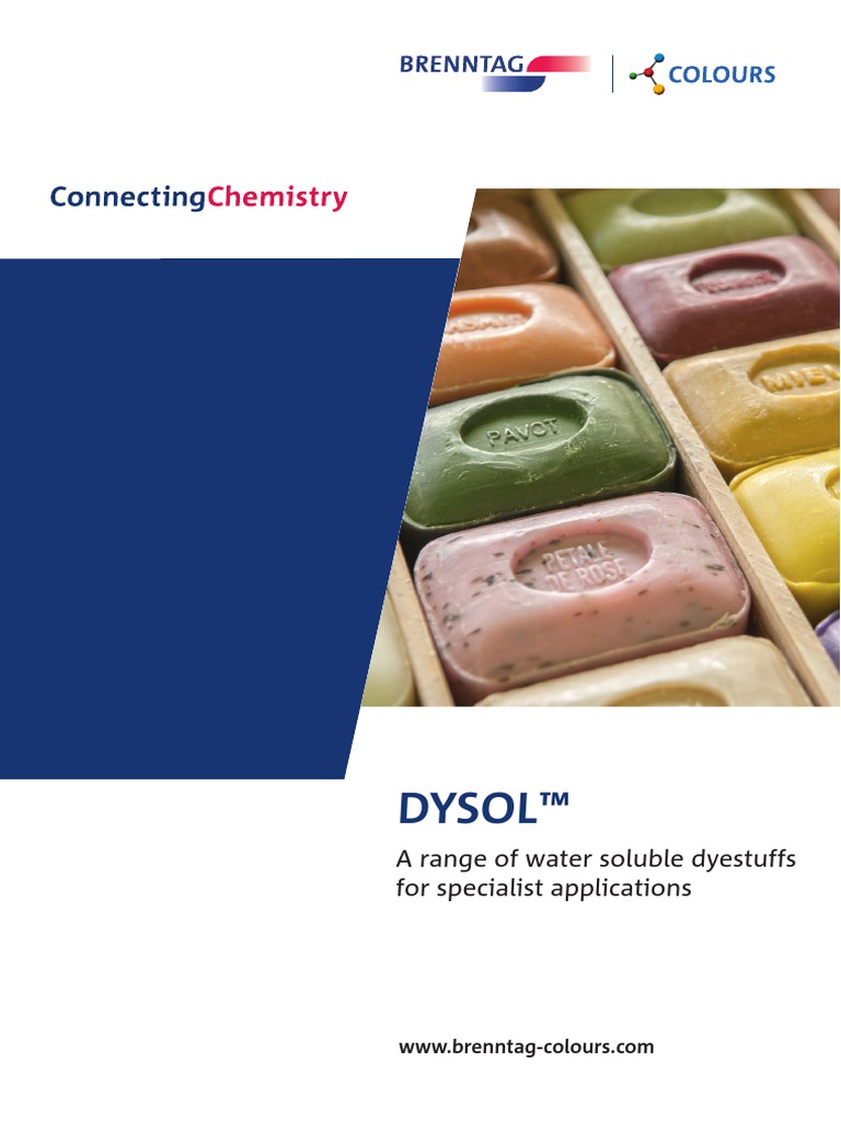 Dysol™: A Range of Water Soluble Dyestuffs For Specialist Applications ...