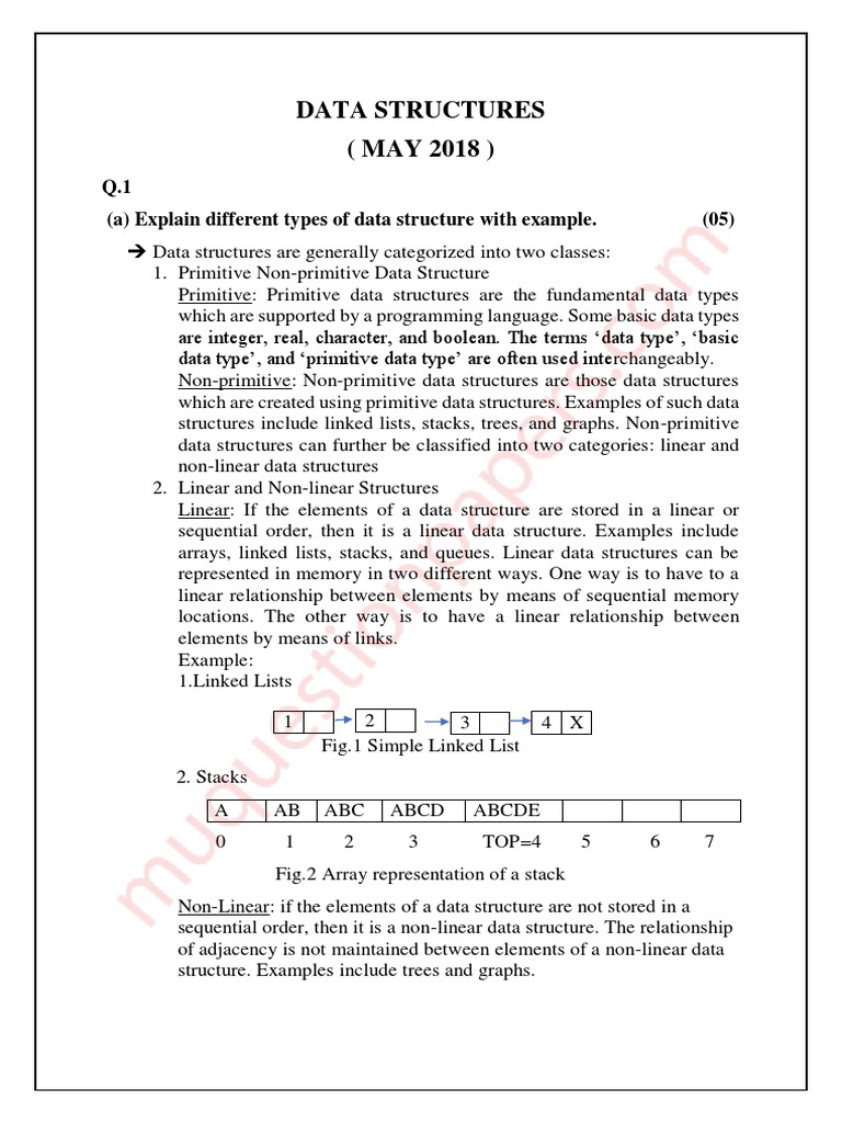 Se-Comps Sem3 Ds-Cbcgs May18 Solution | PDF | Applied Mathematics ...
