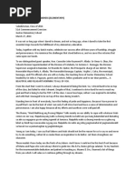 Elementary Graduation Speech | PDF | Further Education | Teaching And ...