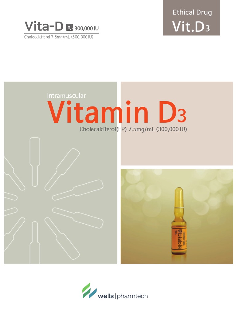 Vit D 300000 | PDF | Vitamin D | Medical Specialties