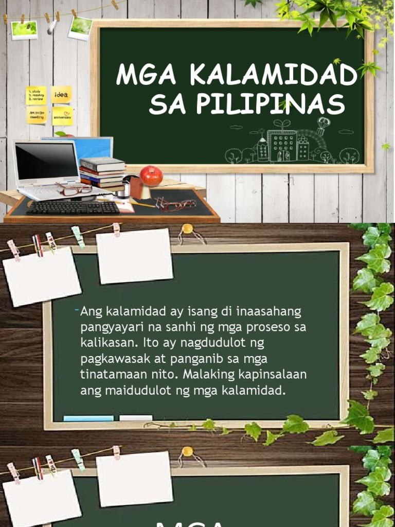 Mga Kalamidad | PDF