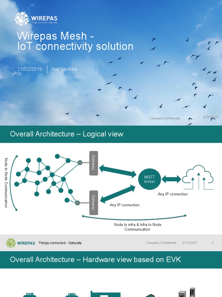 Wirepas Mesh - An IoT connectivity solution overview | PDF | Gateway ...