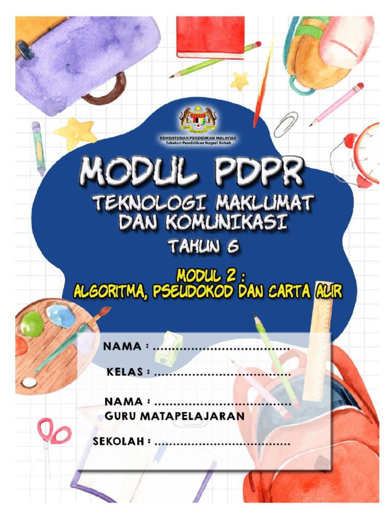 Modul PDPR TMK - Modul 2-Algoritma, Pseudokod Dan Carta Alir | PDF