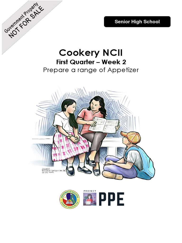 Cookery NCII: Prepare A Range of Appetizer | PDF | Hors D'oeuvre | Salad