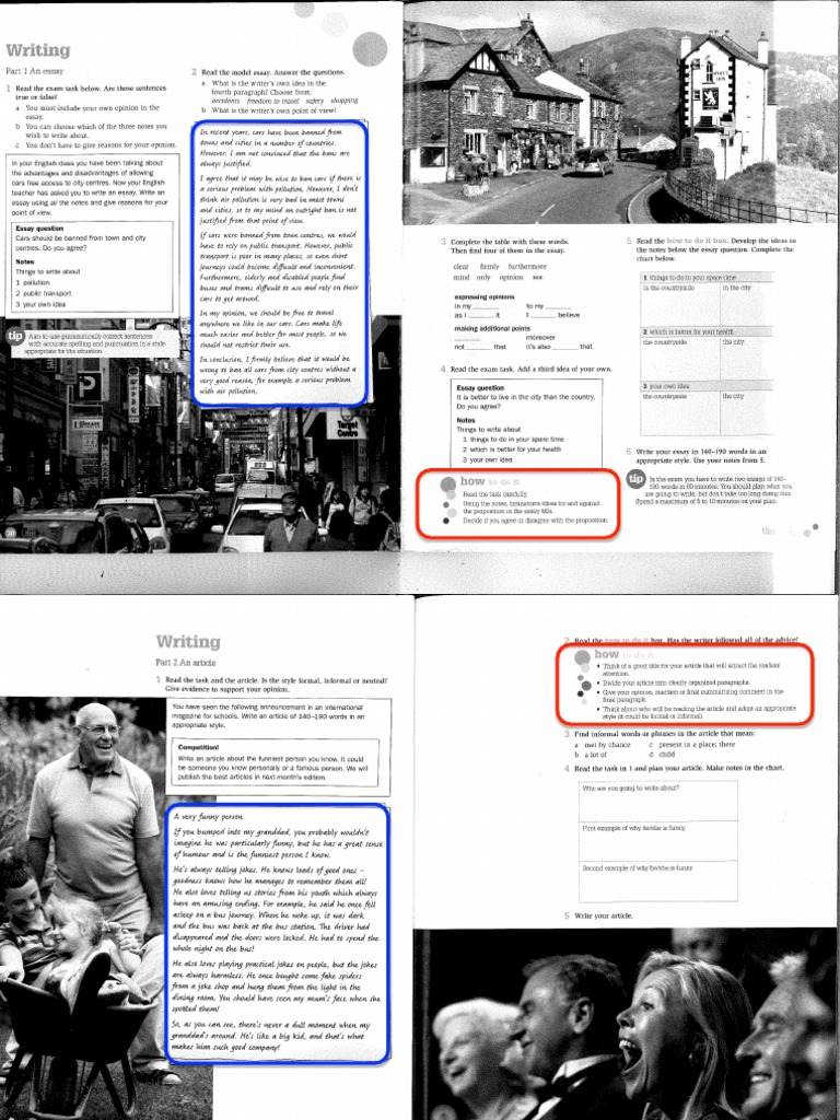 FCE - Writing Examples | PDF