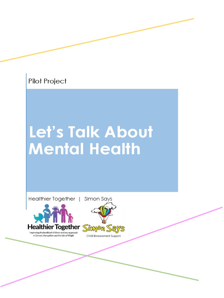 Lets Learn About Mental Health - Resources For Schools | PDF | Mental ...