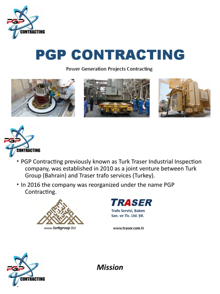 PGP Contracting: Power Generation Projects Contracting | Download Free PDF | Transformer | Power ...