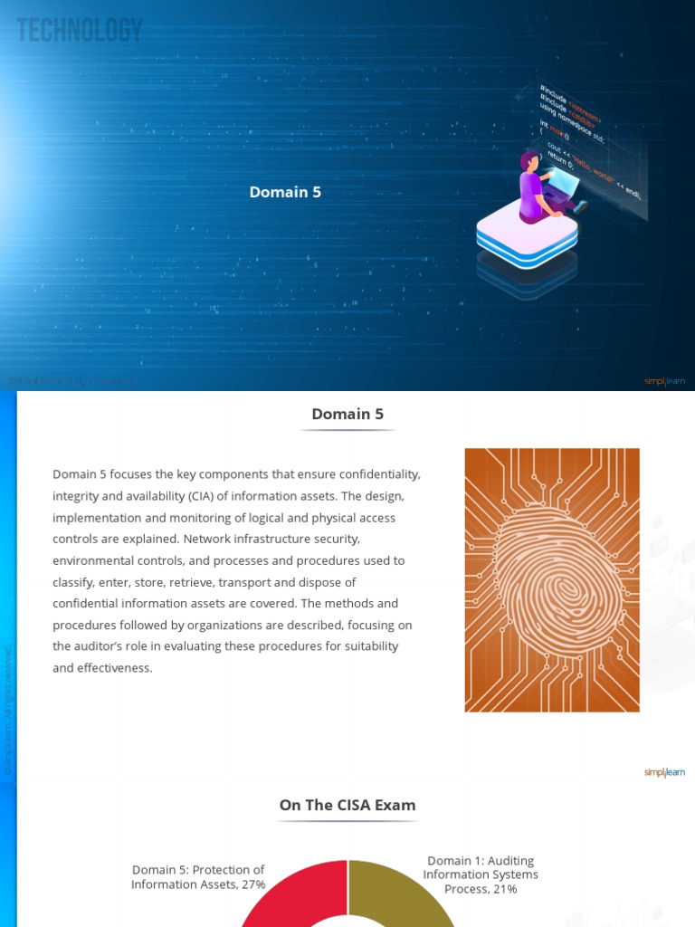CISA Exam Prep Domain 5 - 2019 | PDF | Information Security | Firewall (Computing)
