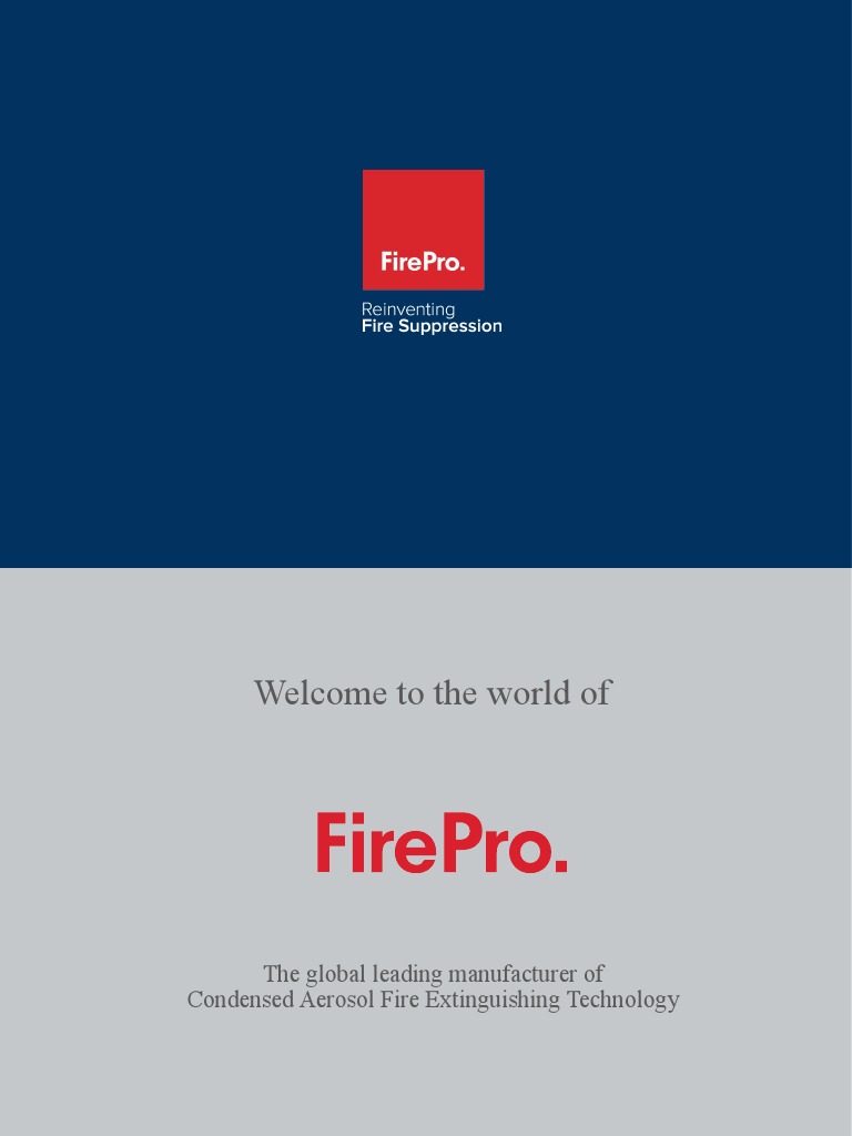 FirePro General Presentation V10 | PDF | Energy And Resource | Nature