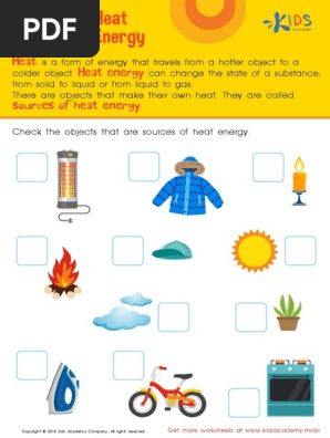 Heat Energy Pictures For Kids