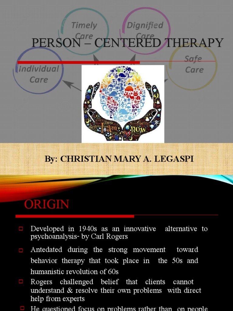 Person Centered Therapy | PDF | Psychotherapy | Psychiatry Related Fields