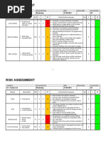 Risk Assessment For Concrete Works | PDF | Personal Protective ...