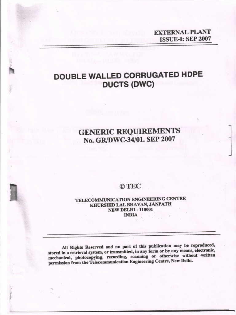 GR-DWC-34 - 01 Sep 2007 | PDF