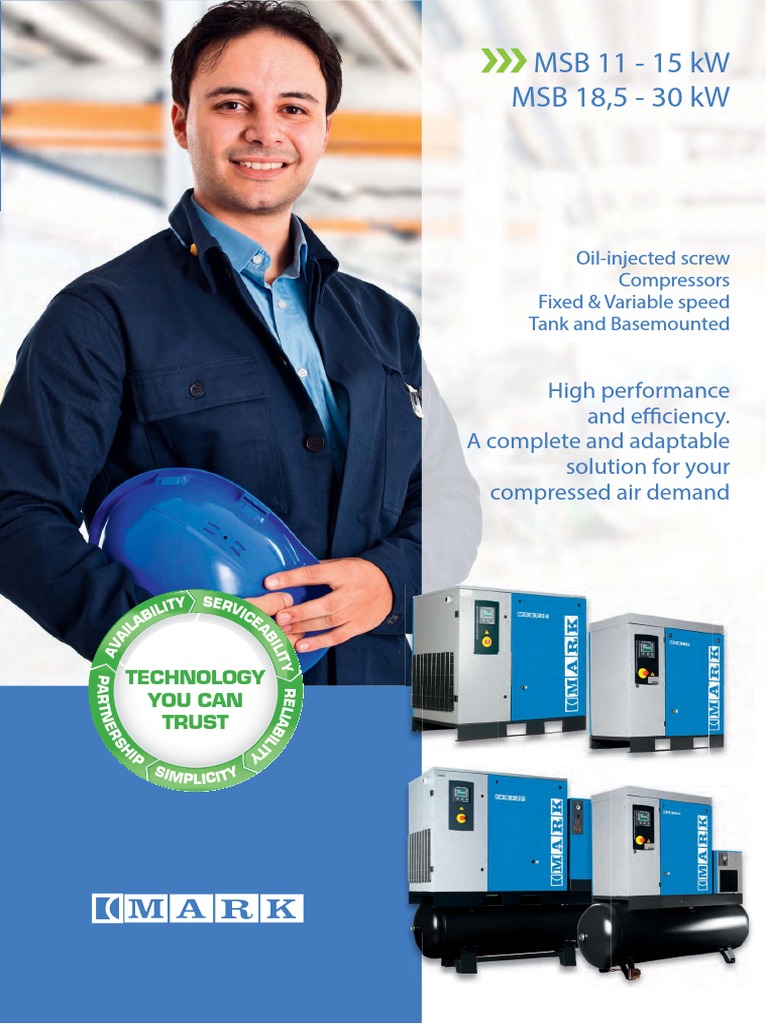 Mark MSB Compressor Service Manual | PDF | Valve | Mechanical Engineering
