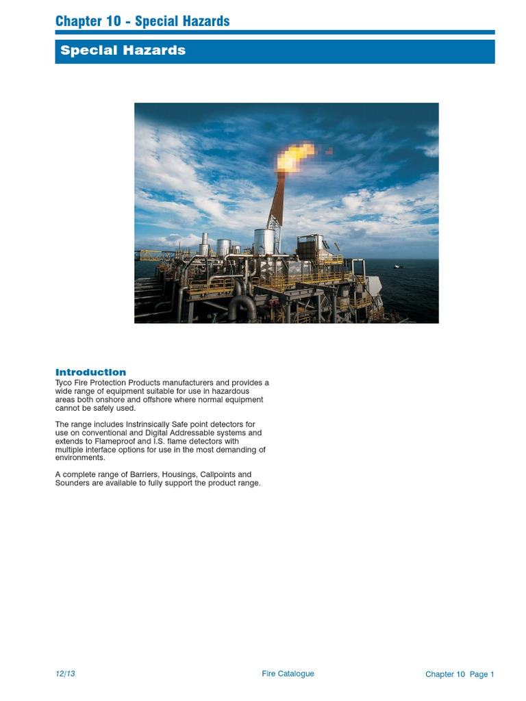 Chapter 10 - Special Hazards | PDF | Safety | Science