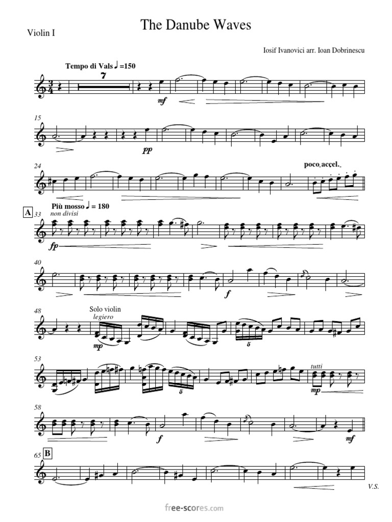 (Free Scores - Com) Ivanovici Ion The Danube Waves The Danube Waves ...